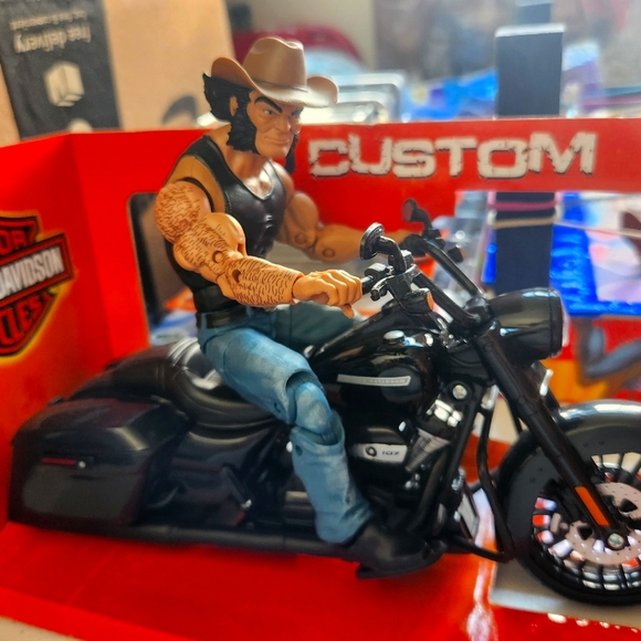 Hasbro | Toys | Marvel Legends Wolverine With Motorcycle | Poshmark
